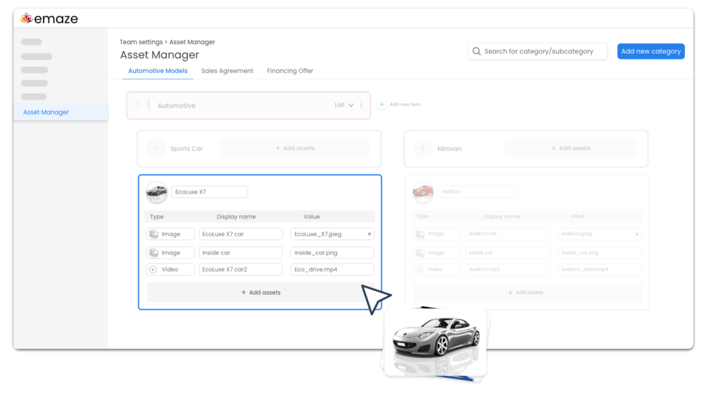 Automaze for Automotive Sales | emaze.ai